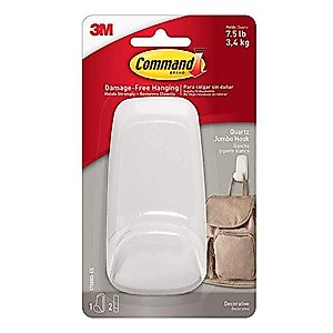 Command Jumbo Hook 588P, Quartz, 2-Hook