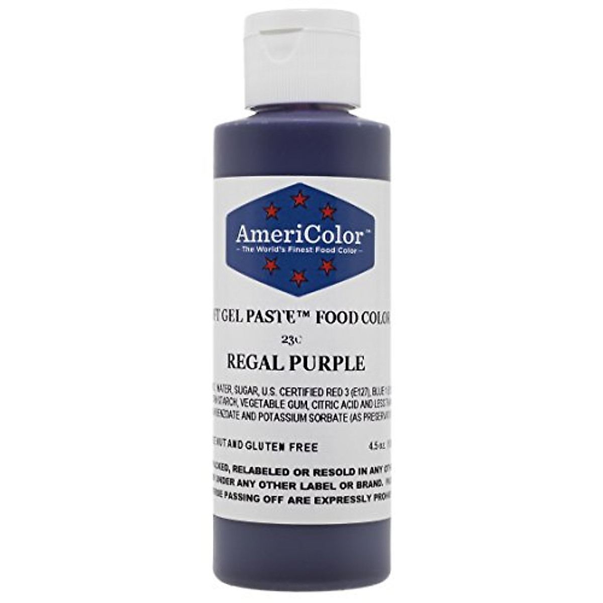 Americolor Soft Gel Paste Food Color, 4.5-Ounce, Regal Purple