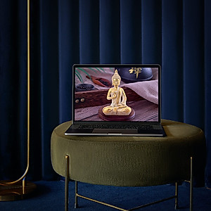 Buddah statute buddha statues buda – Budha figurine for zen meditation decor,Serene Buddas for home office tabletop shelf desktop spiritual living room decoration,Golden in yoga pose,Small mini 6 inch