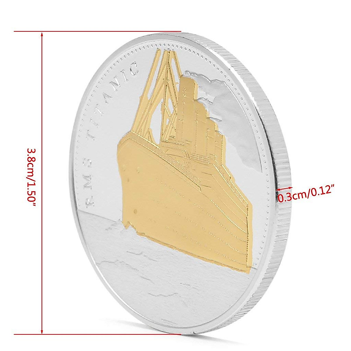 Titanic Coin Beautiful Token Rare Commemorative Collectable Curio Gift