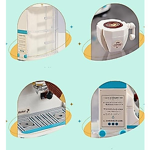 BEJARM 3D Micro Retro Machine Building Brick Sets for Adults Teens, Decorative Display Toys Collectible Model Birthday Gifts Home Ornament (Coffee Maker)