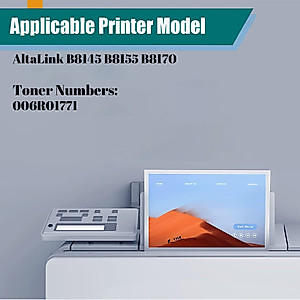 NEFSAM 006R01771 Toner Cartridge Replacement for Xerox 006R01771 for Versalink B8145 B8155 B8170 Printer (1Black)