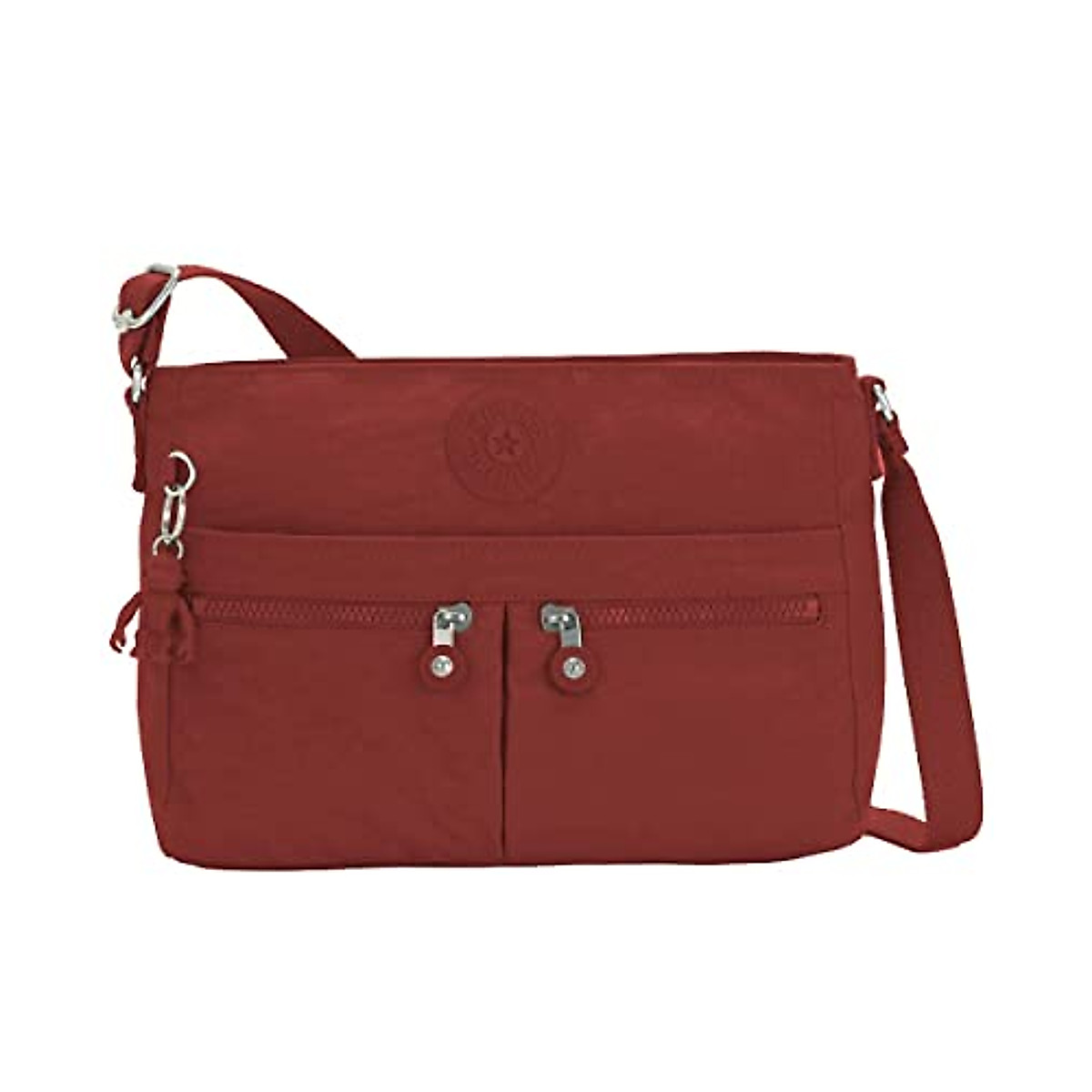 Kipling unisex adult New Angie Crossbody Bag, Brick Red Rm, Medium US
