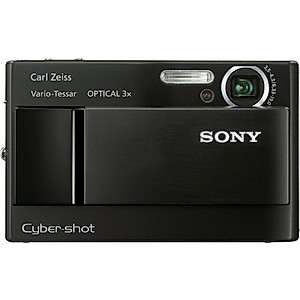 Sony Cybershot DSC-T10 7.2MP Digital Camera with 3x Optical Steady Shot Zoom (Black)