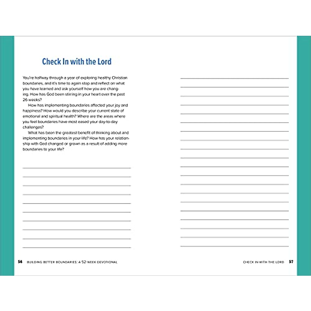 Building Better Boundaries: A 52-Week Devotional: Devotions and Faith-Guided Wisdom to Help You Develop Healthy Relationships
