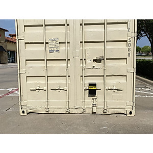 SnatchLatch Heavy Duty Door Lock Protection Device - Anti Theft - for Use with Cam Bar Style Shipping Container Locks and Conex Latches