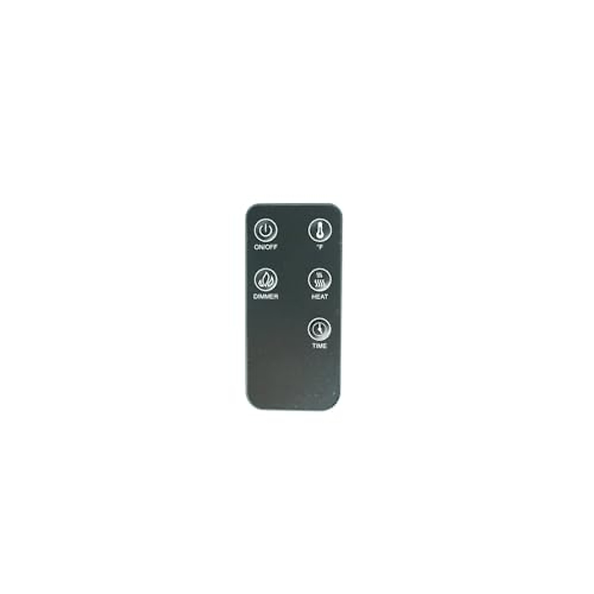 Remote Control for IKAYAA EF-30D & Homgeek EF-30D LED 3D Electric Infrared Fireplace Space Stove Heater
