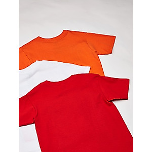 Disney Boys' Toddler Cars Three-Pack T-Shirt, Multicolor, 5 T