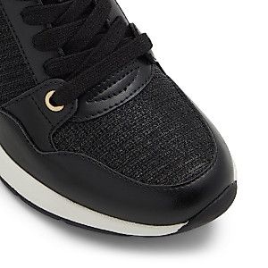 ALDO Women's Kourtt Sneaker, Black, 8.5