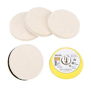 Voluxe Glass Polishing Kit, Light Weight Upgraded Glass Scratch Removal, Easy to Use Car Windshields for Windows Mirrors