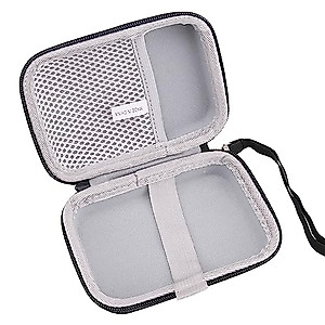 WAIYUCN Hard EVA Carrying Case for Miyoo Mini Plus,3.5 inch Retro Handheld Game Console Case. (Black)