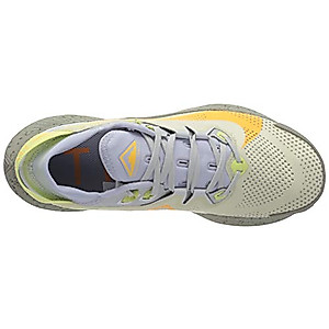 Nike Women's Race Running Shoe, Pure Platinum Laser Orange Fossil Limelight Ghost Enigma Stone, 7.5