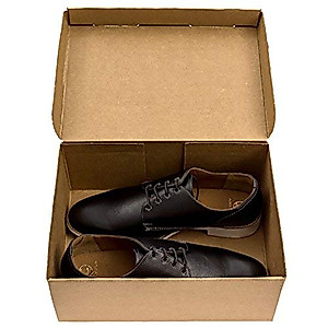 SHOE BOXES - 10 PACK - 12.5" x 9" x 5", HEAVY DUTY One-Piece Design With Lid