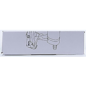 KAMSIN KN7116L 22 Gauge Pneumatic Upholstery Stapler, 3/8-inch(9.0mm) Crown Fine Wire Stapler Gun, 1/4-inch to 5/8-inch(6-16mm) Leg Length Long Nose Upholstery Staple Gun for Upholstering