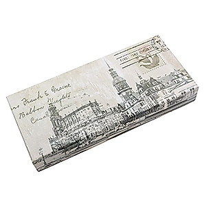 FEATTY Gifts Pen & Ink Set 6 Nibs & Black Ink Bottle Antique Dip Wooden Pen Calligraphy Writing Pen Best Gift & Fancy Dip Pen For All