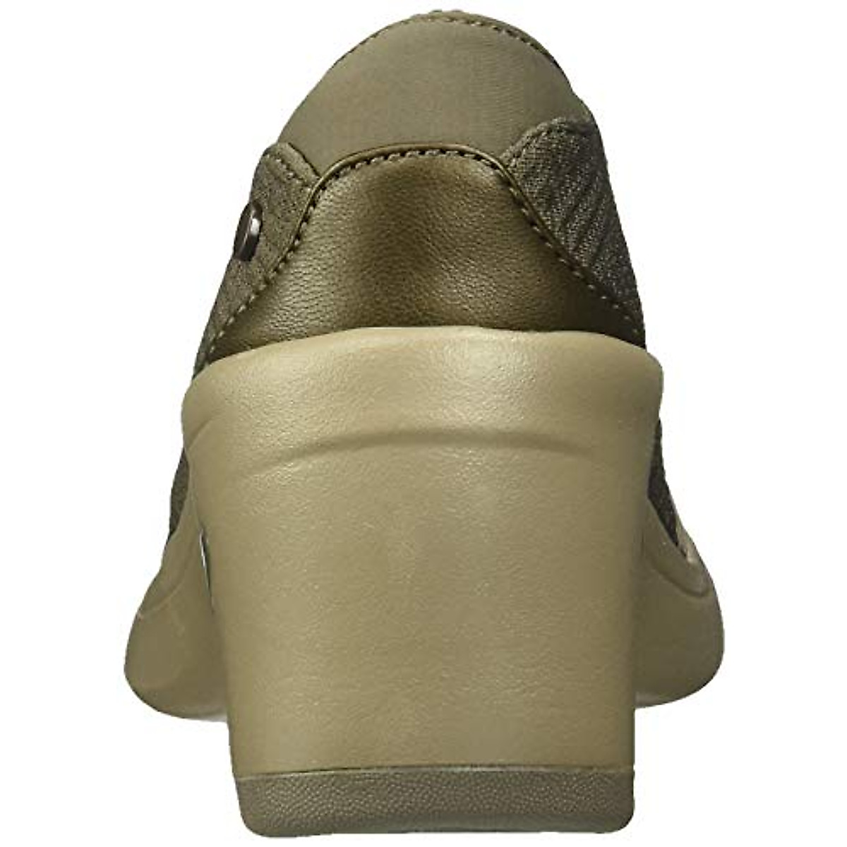 Bzees Women's Electric Shoe, light brown boxed geo print, 9 W US