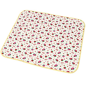 Waterproof Urinal Bed Pad Washable Cotton Mattress Protector Reusable Pee Pads for Bed Wetting Toddlers, Pets