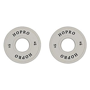 Signature Fitness Olympic Fractional Plates Change Plates(Change, Rubber, 1.25LB Pair)