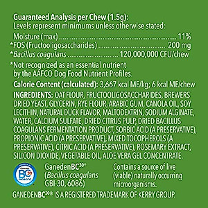 Amazon Brand - Wag Probiotic Supplement Chews for Dogs, Natural Duck Flavor, 160 count