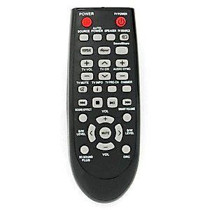 Replaced Remote Control Compatible for Samsung HW-450 AH59-02547B HW-D450/ZA HW-D450/ZC HW-D551 HW-D570/ZF HW-E450ZA HW-F355 HW-F750/ZAZZ01 Home Theater Sound Bar System