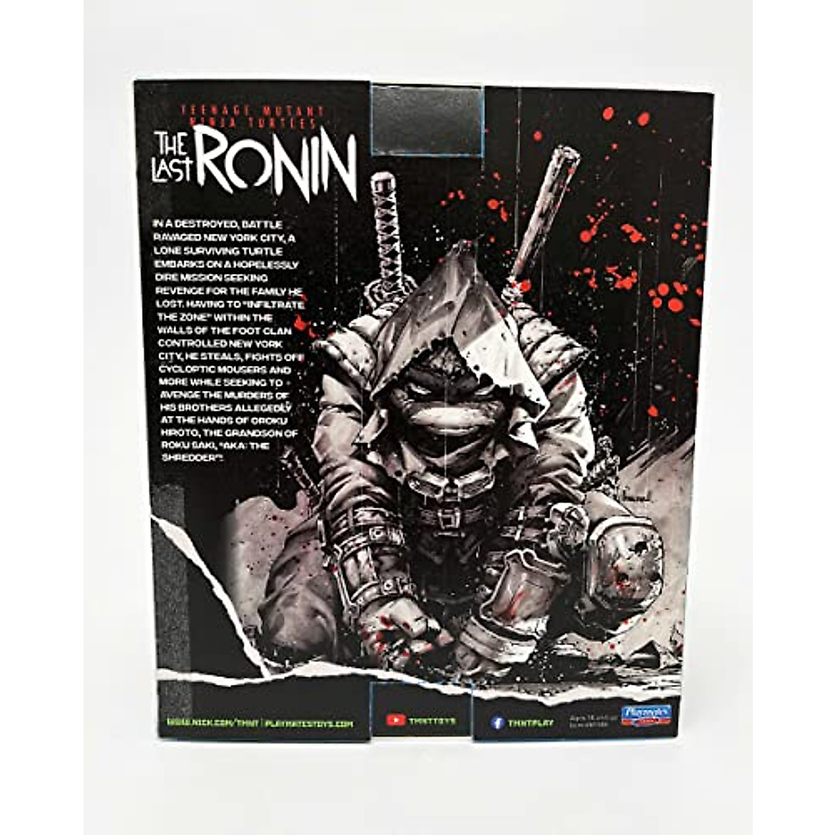 PlayMates Teenage Mutant Ninja Turtles: The Last Ronin Previews Exclusive Action Figure, Multicolor