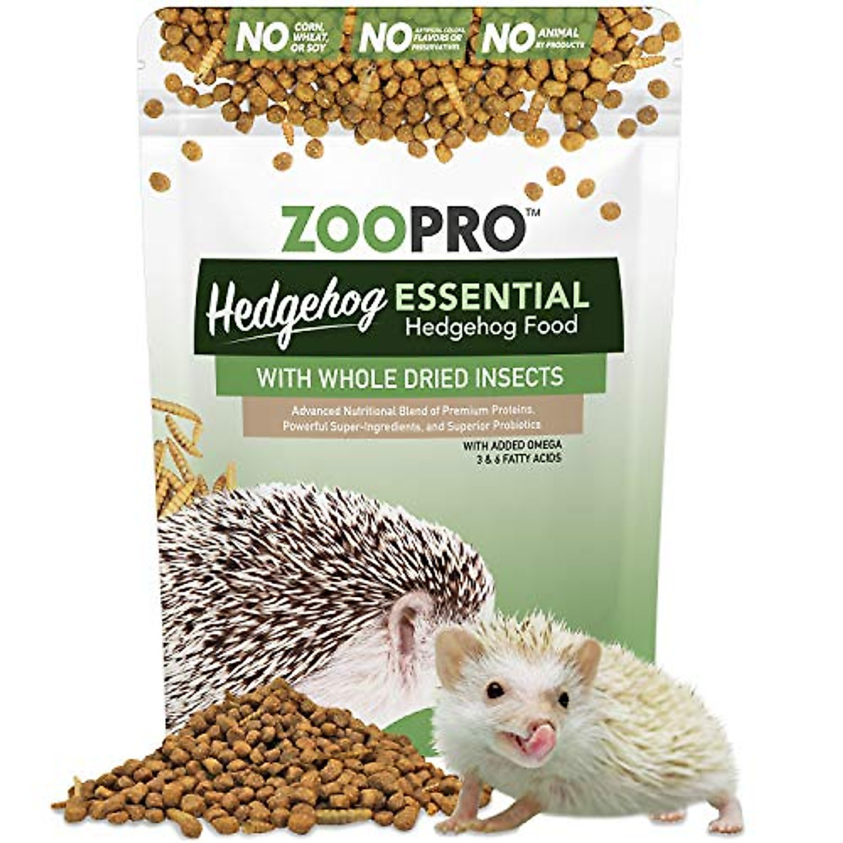 Exotic Nutrition Hedgehog Essential - Chicken Kibble with Mealworms (1.75 Pound)
