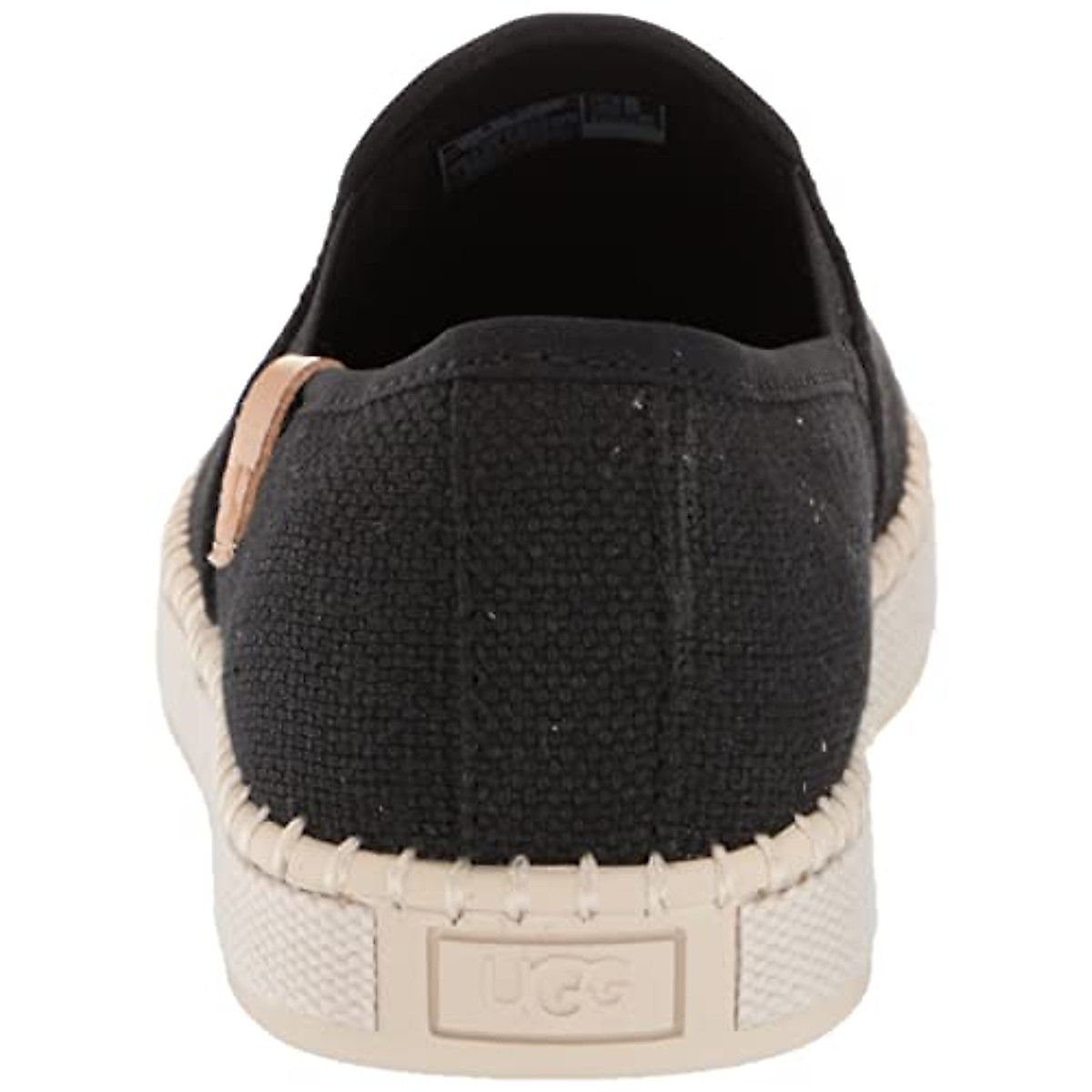 UGG Women's LUCIAH Sneaker, Black, 7.5