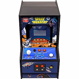My Arcade Space Invaders Micro Player: Mini Arcade Machine Video Game, Fully Playable, 6.75" Collectible Premium Edition