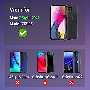 G Stylus 2021 Pen 4G Version Replacement for Motorola Moto G Stylus (2021) XT2115 - Black - 1 PCS
