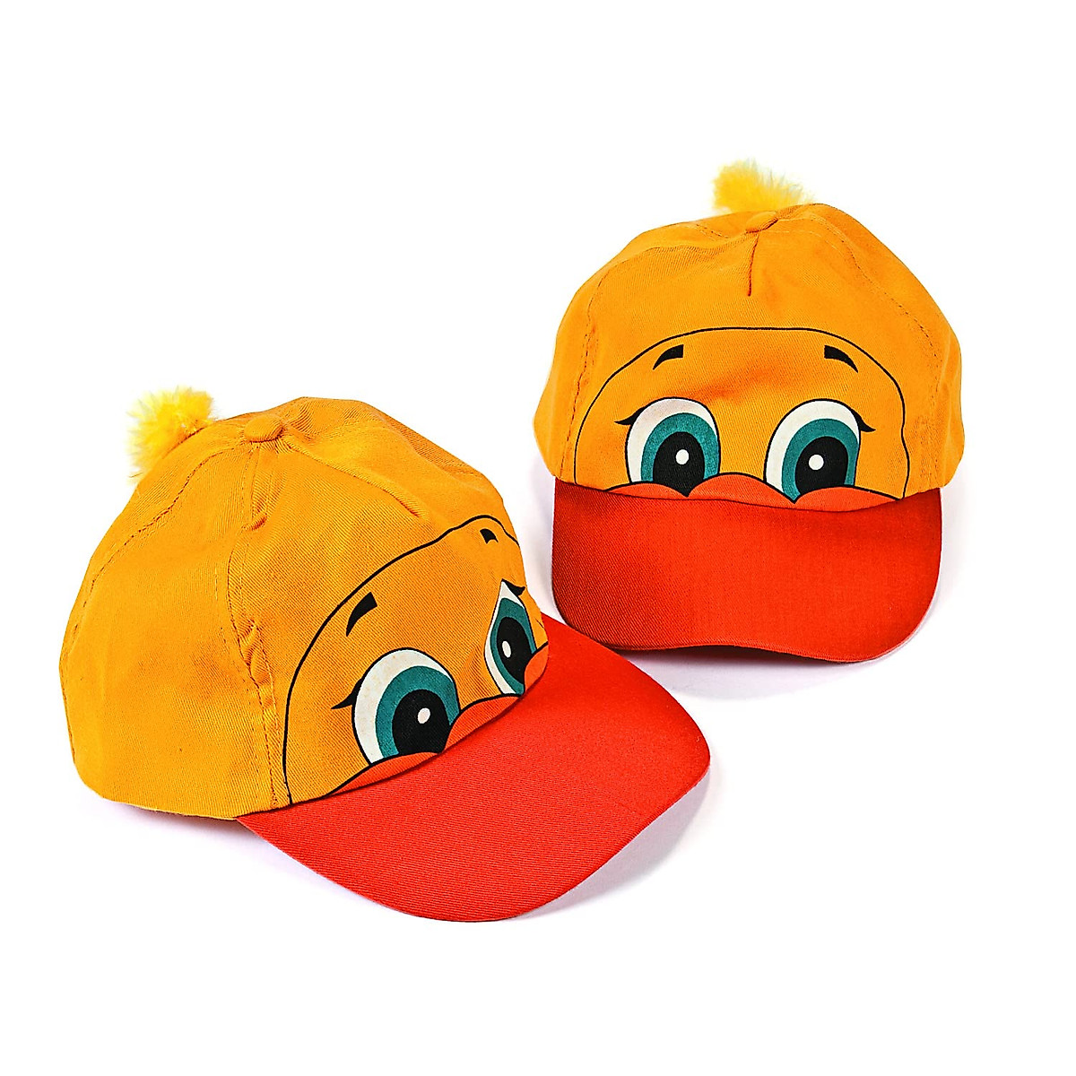Fun Express - Luau Ducky Shaped Baseball Cap for Party - Apparel Accessories - Hats - Baseball Caps - Party - 1 Piece