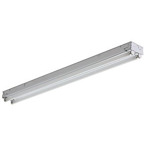 Lithonia Lighting C 240 120 MBE 2INKO Strip Light, 4-Foot,Residential 120V Ballast