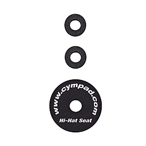 Cympad Optimizer Foam Cymbal Washer Set, Hi-Hat-Clutch & Seat