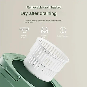 Baby Clothes Washing Machine, Wholesale Foldable Mini Portable Intimate Clothes Washer Machine for Frequent Travelers