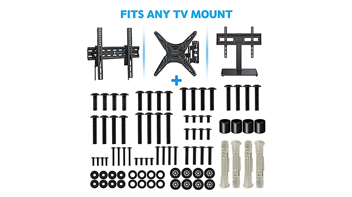 MOUNTUP Universal TV Mounting Hardware Kit for Up to 80 Inches