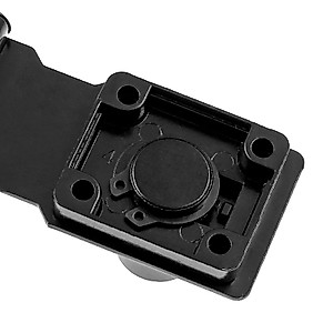 Jiozermi 2 Packs 2.5 Inch Hasp Locks with Keys, Stainless Steel Hasp Latches, Twist Knob Keyed Locking Hasp for Cabinet Small Door, Flat Black