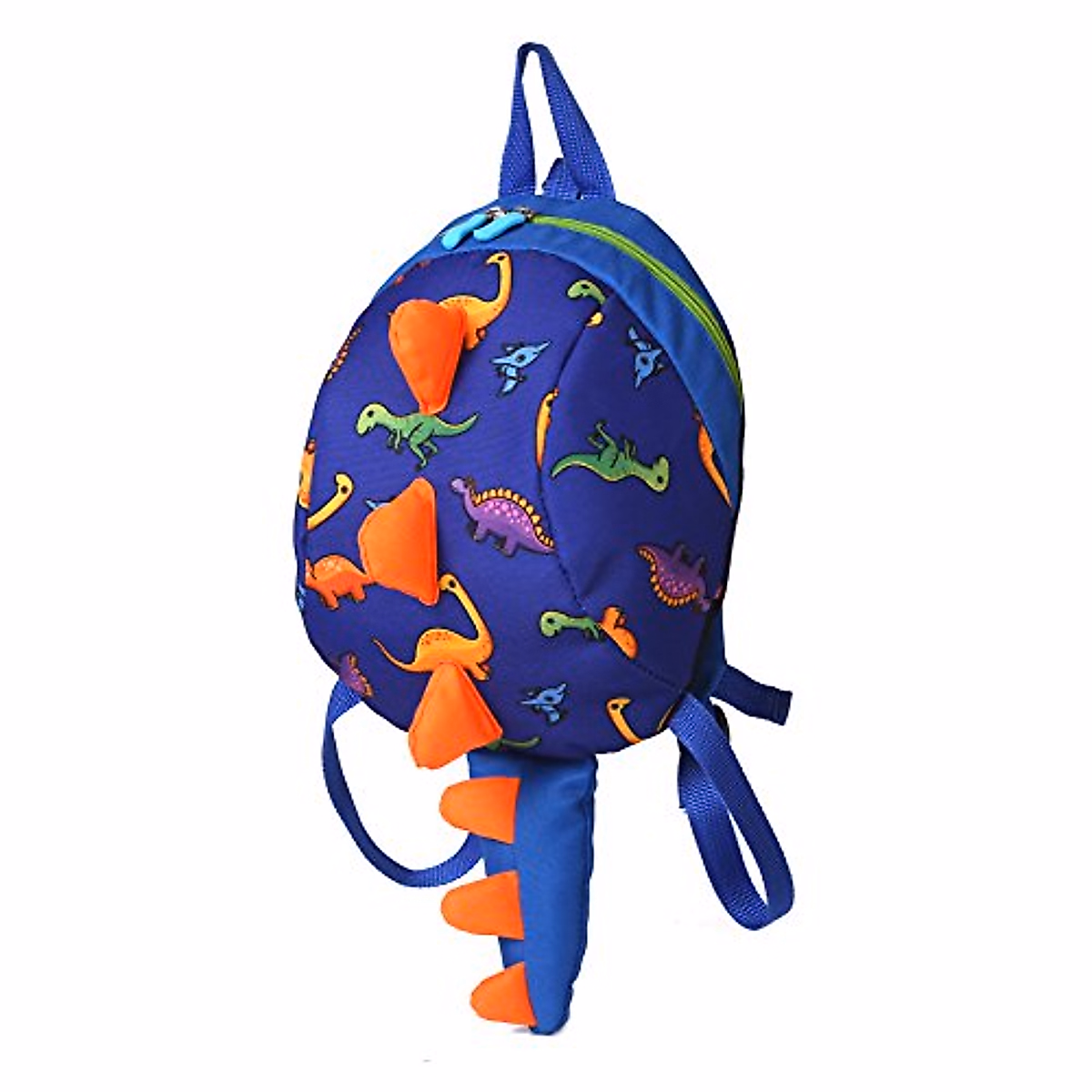 YUPING Toddler kids Dinosaur Backpack Book Bags with Safety Leash for Boys Girls (Style:1 Dark blue)