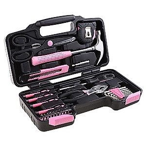Original 29 Pieces Repair Hand Tool Box 45# Carbon Steel Tool Set For Toddlers
