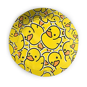 Rubber Duck Pattern Bucket Hats Fashion Sun Cap Packable Outdoor Fisherman Hat for Women and Men