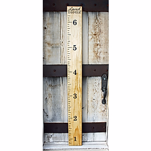 Little Acorns DIY Vinyl Growth Chart Ruler Decal Kit, Loved Beyond Measure