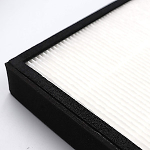 Nispira FLT5900 Filter J True HEPA + Carbon Filter Set Replacement Compatible with GermGuardian FLT5900 Filter J Air Purifier AC5900WCA and AC5900WDLX 2 Packs