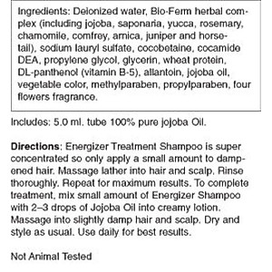 Energizer Treatment Shampoo, 4 Ounce