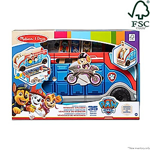 Melissa & Doug PAW Patrol Match & Build Mission Cruiser - FSC-Certified Materials