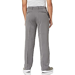 Amazon Essentials Men's Classic-Fit Stretch Golf Pant (Available in Big & Tall), Grey, 36W x 34L