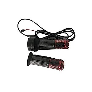 NBPOWER 2019 Style Universal Voltage Twist Throttle, 24V 36V 48V 3 Wire Twist Throttle Hand Grip for Electirc Scooter Bike, for E-Bike DIY Conversion Kit Parts,Electric Bike kit.