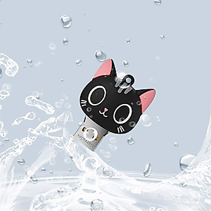 GARRULAX USB Flash Drive, 8GB / 16GB / 32GB / 64GB USB2.0 Cute Shape USB Memory Stick Date Storage Pendrive Thumb Drives Gift(64GB,Big Eye Cat)