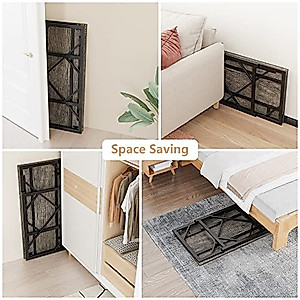 Elephance Folding Desk Writing Computer Desk for Home Office, No-Assembly Study Office Desk Foldable Table for Small Spaces