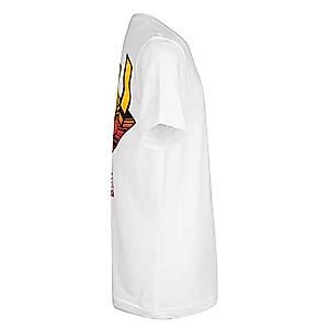 Jordan Boy's Zion Let's Dance Tee (Big Kids) White MD (10-12 Big Kid)