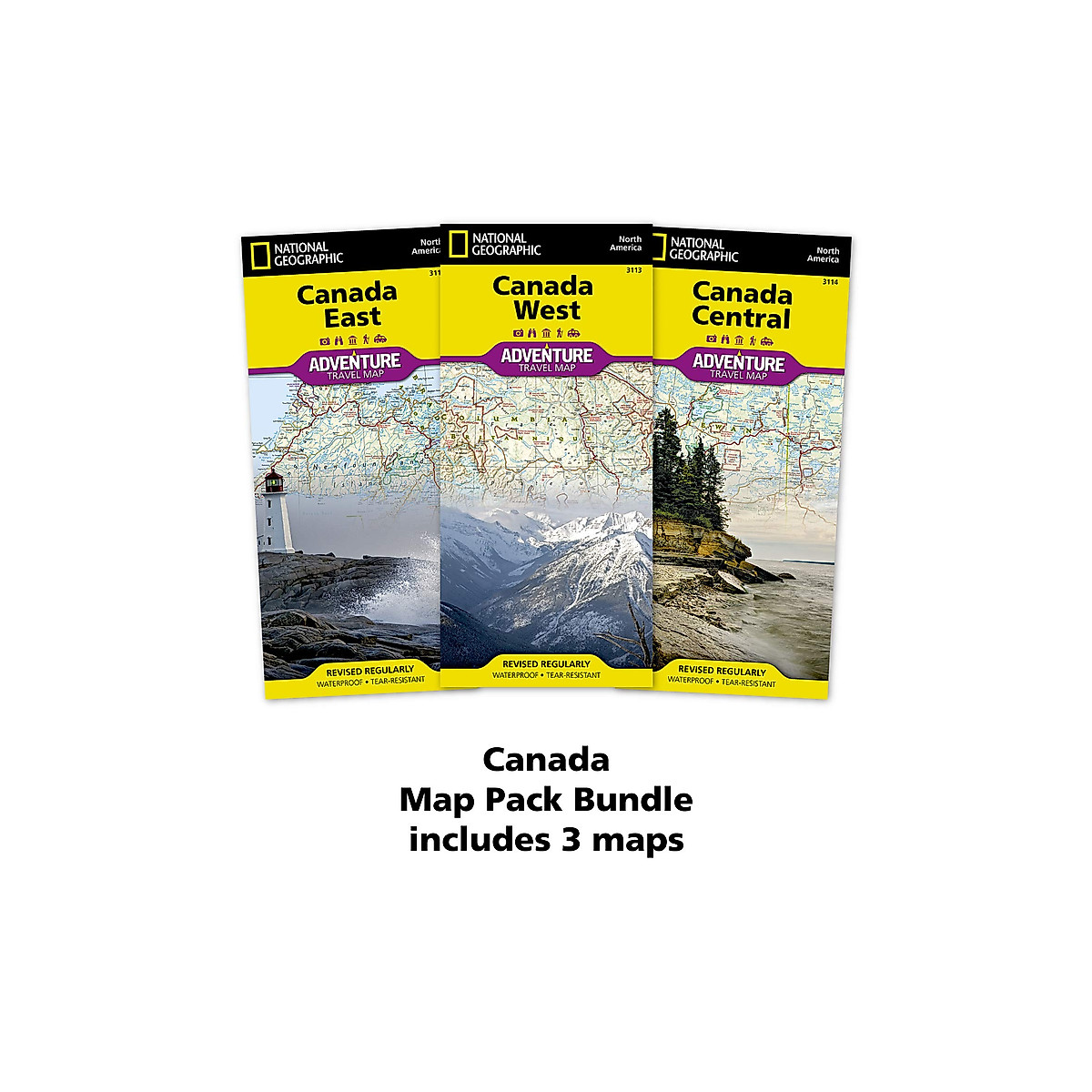 Canada [Map Pack Bundle] (National Geographic Adventure Map)