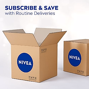 NIVEA Soft Refreshingly Soft Moisturizing Cream, Lightweight Moisturizer for Face, Body and Hands, Body Cream Enriched with Jojoba Oil and Vitamin E, 2.6 Oz Tube, Pack of 3