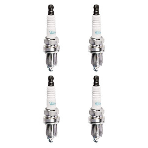 Vplus Iridium Spark Plug 4pcs 9203 2477 Compatible with Chrysler Dodge Honda Hyundai Isuzu Jeep Kia Mazda 1.5L 1.6L 1.8L 2.0L 2.2L 2.3L 2.4L 2.5L 2.6L L4 Engine Replaces XP985 XP5224 ZFR5FIX-11